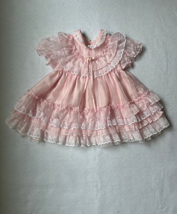 Vintage ruffle dress - Gem