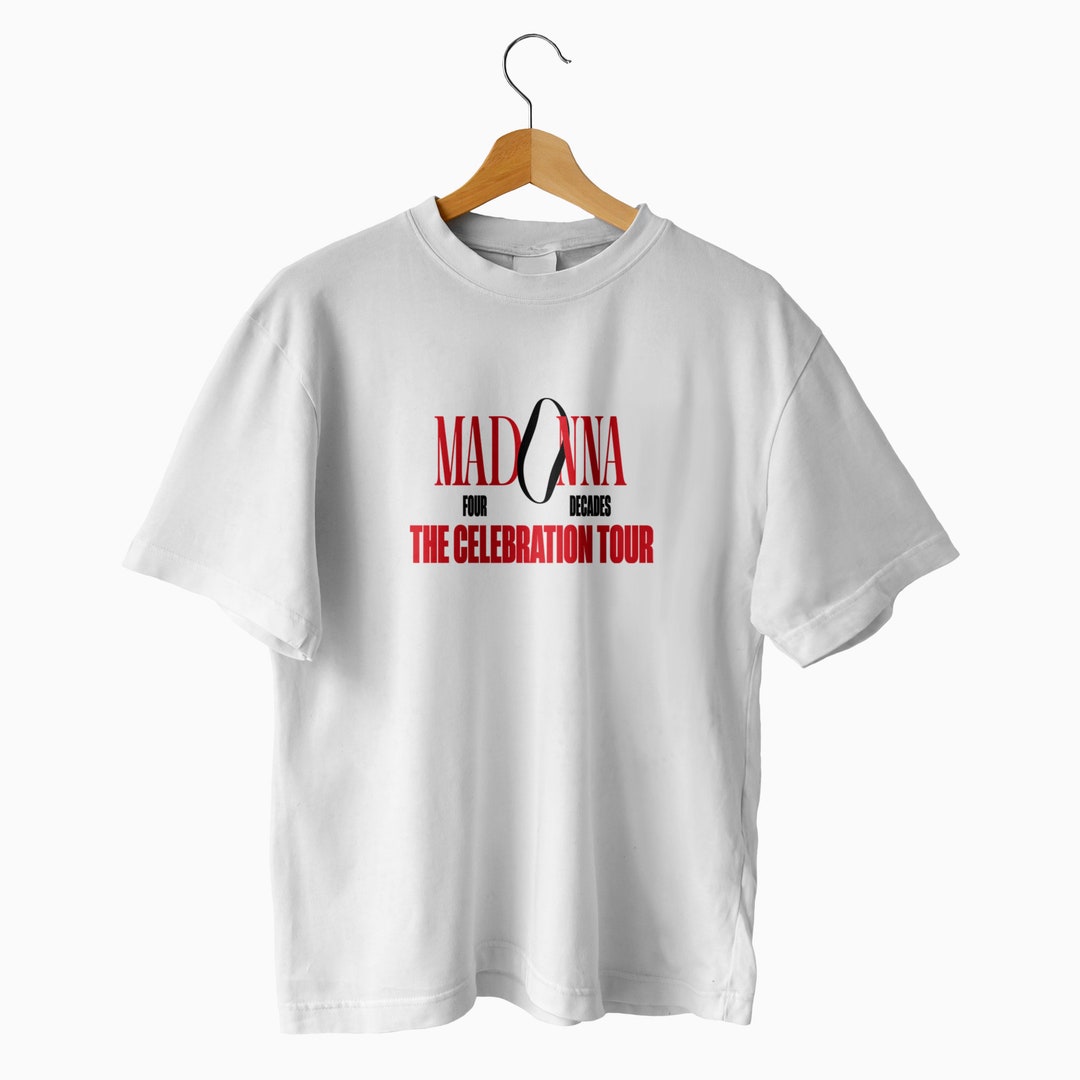 Madonna the Celebration Tour T-shirt Madonna T-shirt - Etsy