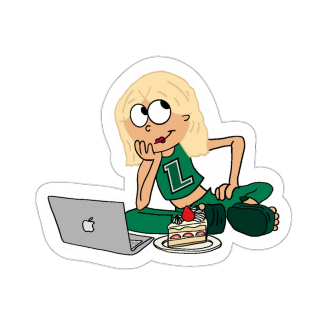 Custom College Stickers Loyola Maryland Lizzy Mcguire Inspired - Etsy