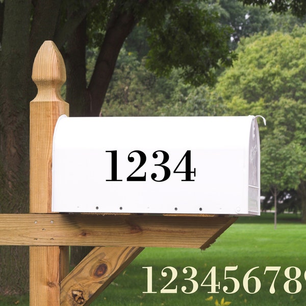 Apartment Mailbox Label - Etsy