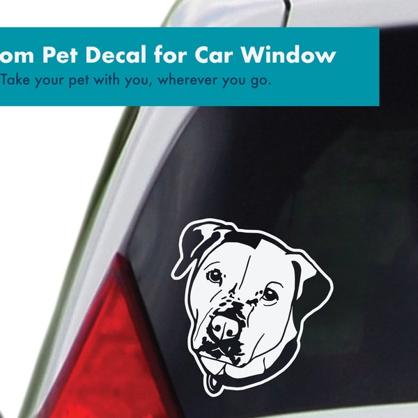 Dog Car Decals - Etsy