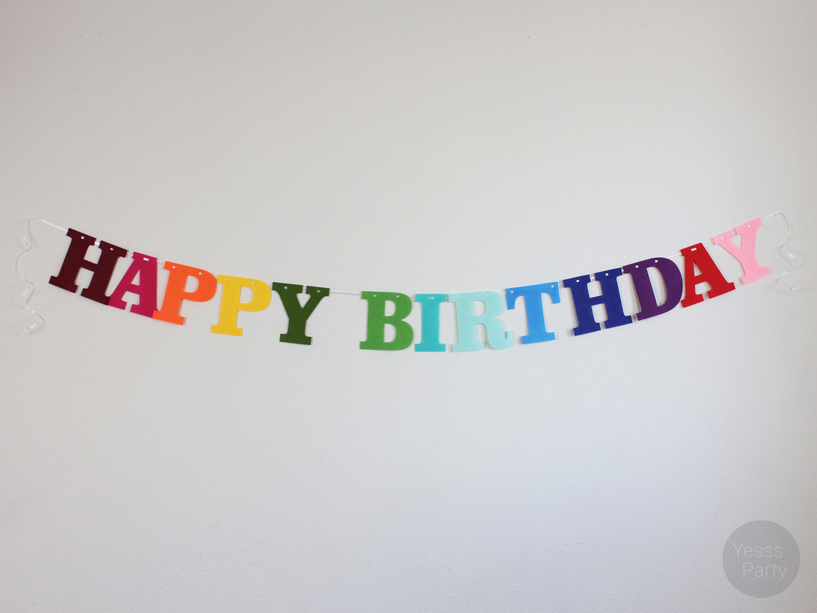 Rainbow Colorful Happy Face Theme Party Kit, Birthday, Baby Shower ...