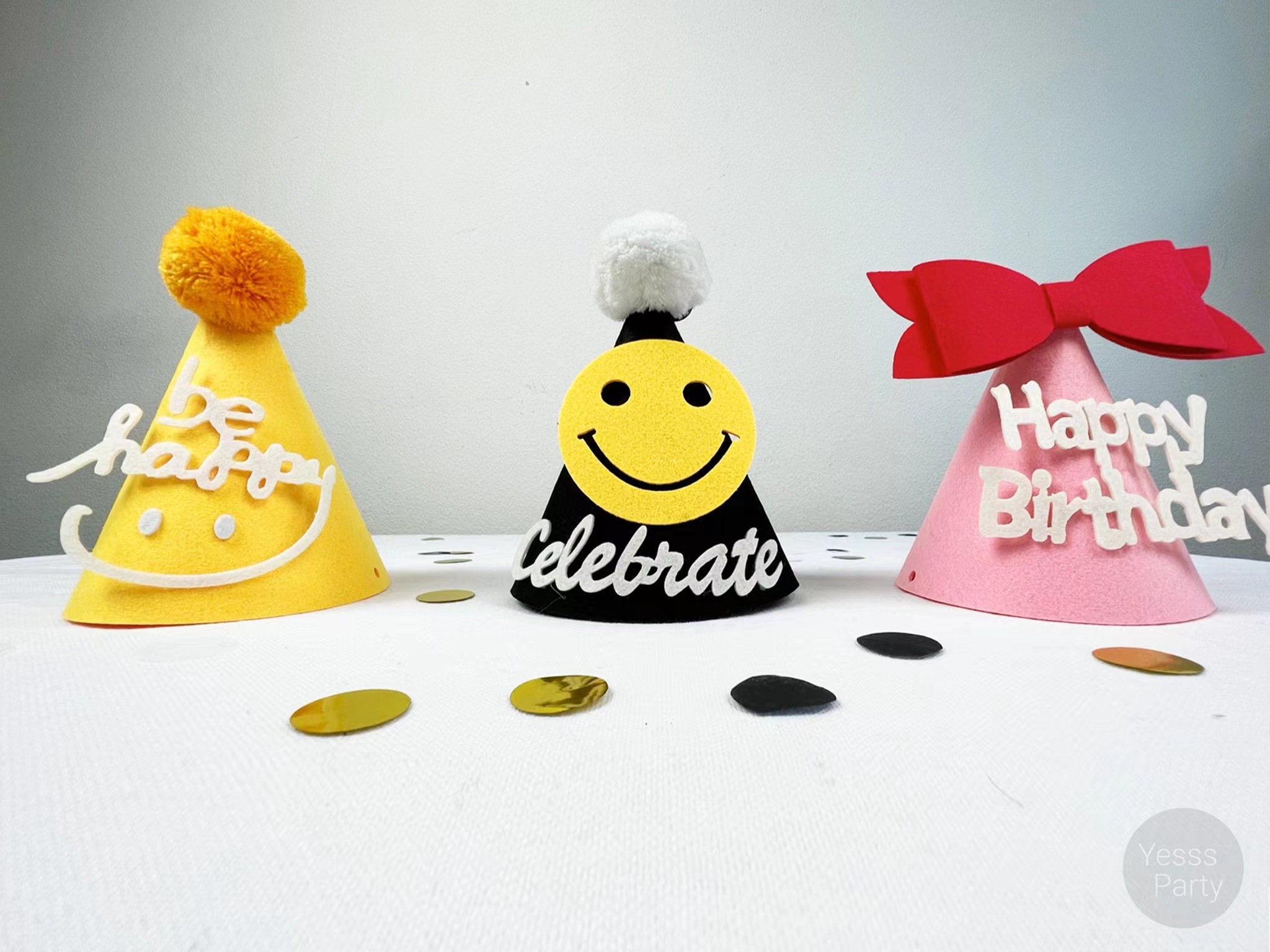 Smiley Face With Party Hat