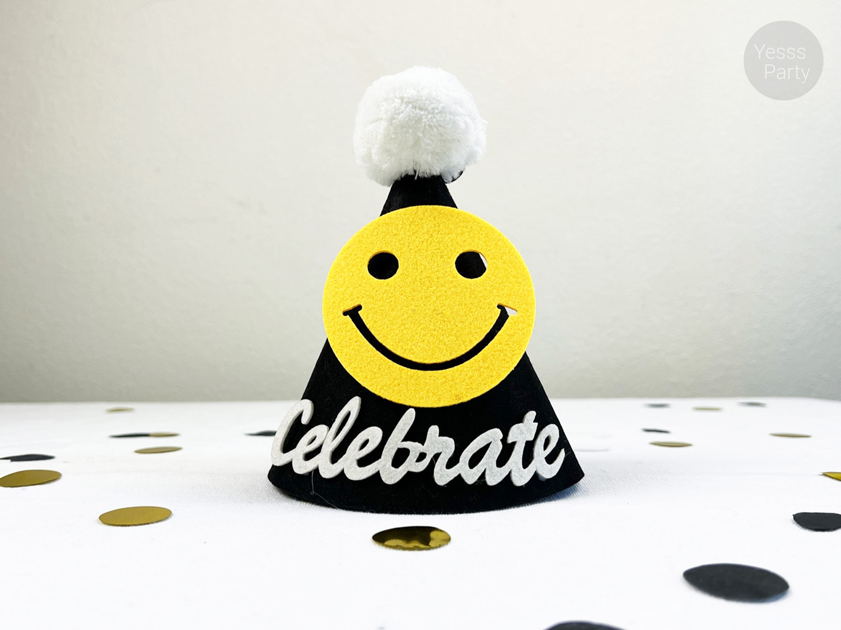 Rainbow Colorful Happy Face Theme Party Kit Birthday Baby - Etsy