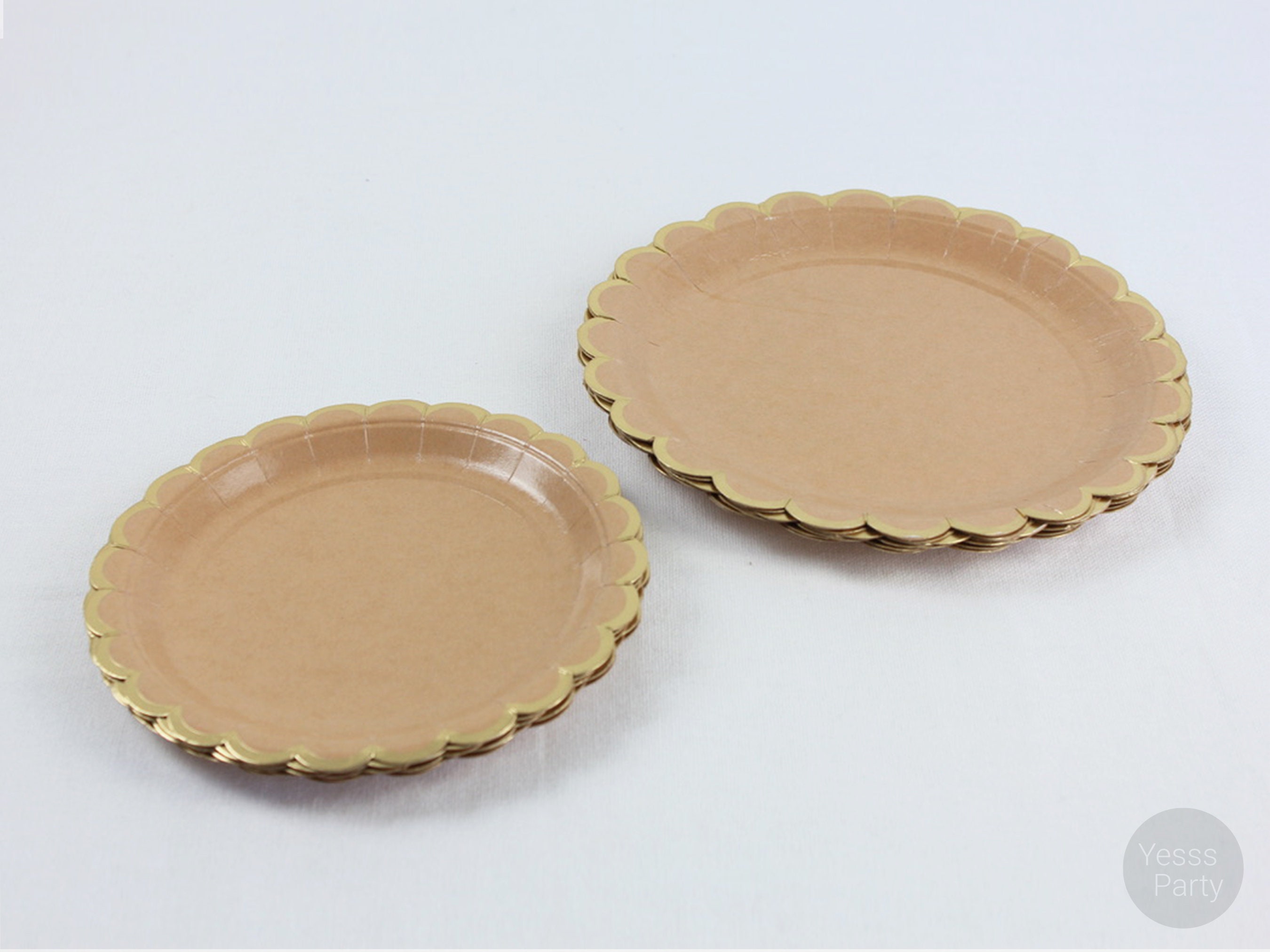 High Quality Craft Paper Natural Fiber Paper Plates - Etsy