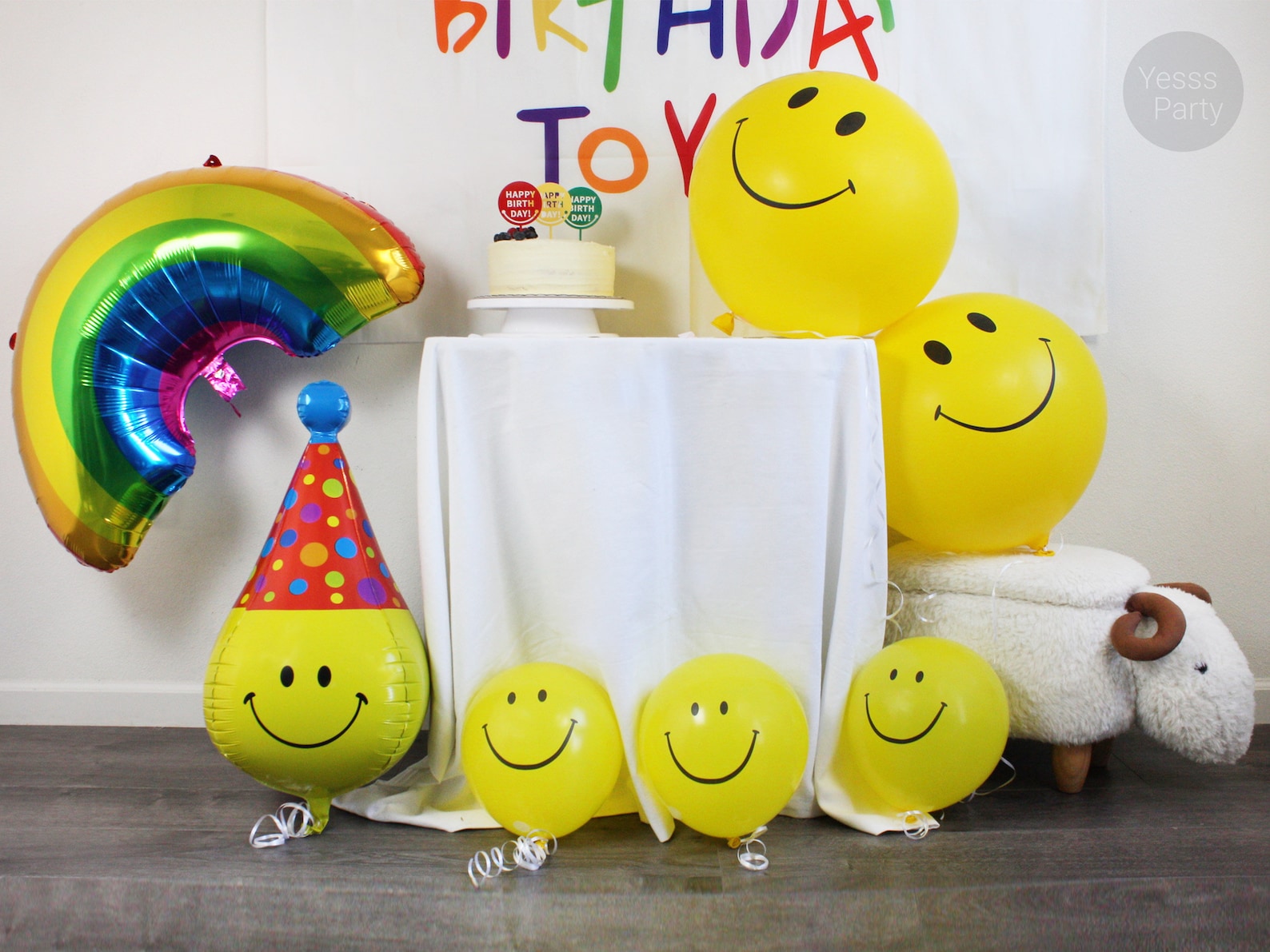 Large 36inch Smiley Face Balloon Happy Face Balloon Yellow Big - Etsy