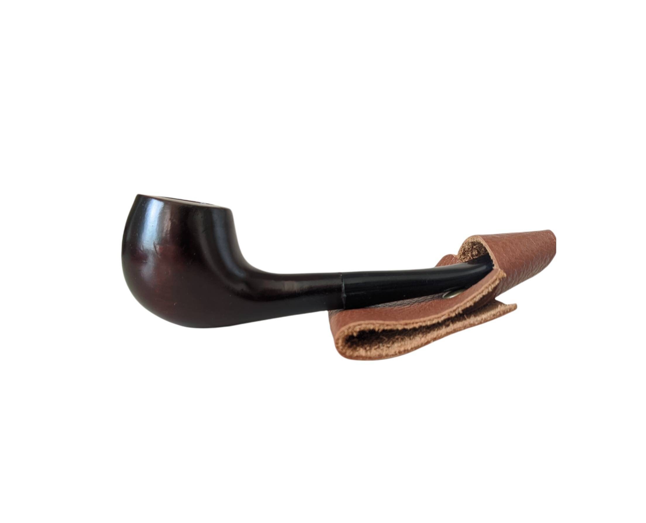 Leather Pipe Holster Tobacco Pipe Stand Belt Pipe Holder - Etsy