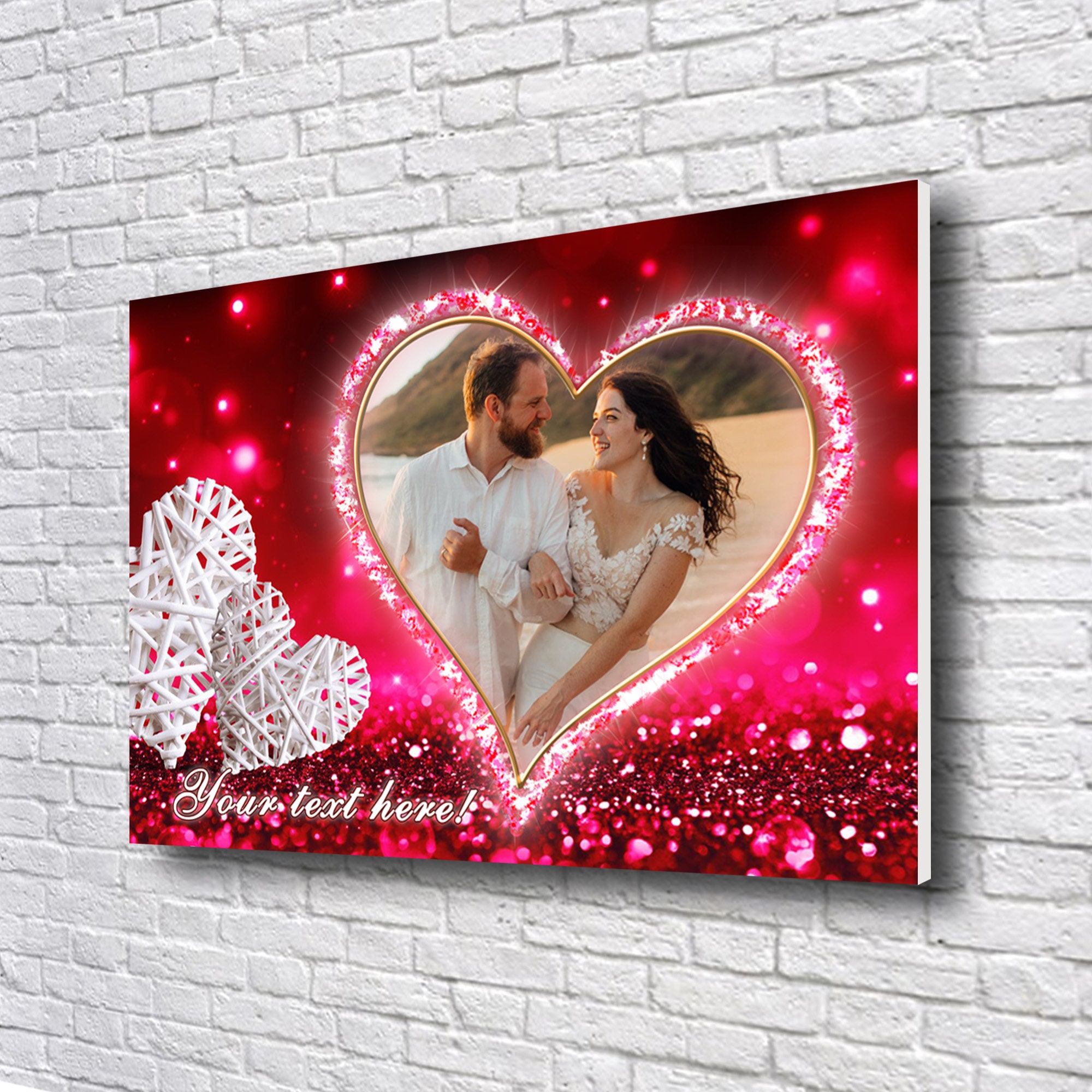 Personalized Photo Collage Wedding Gift, Personalised Photo Collage ...