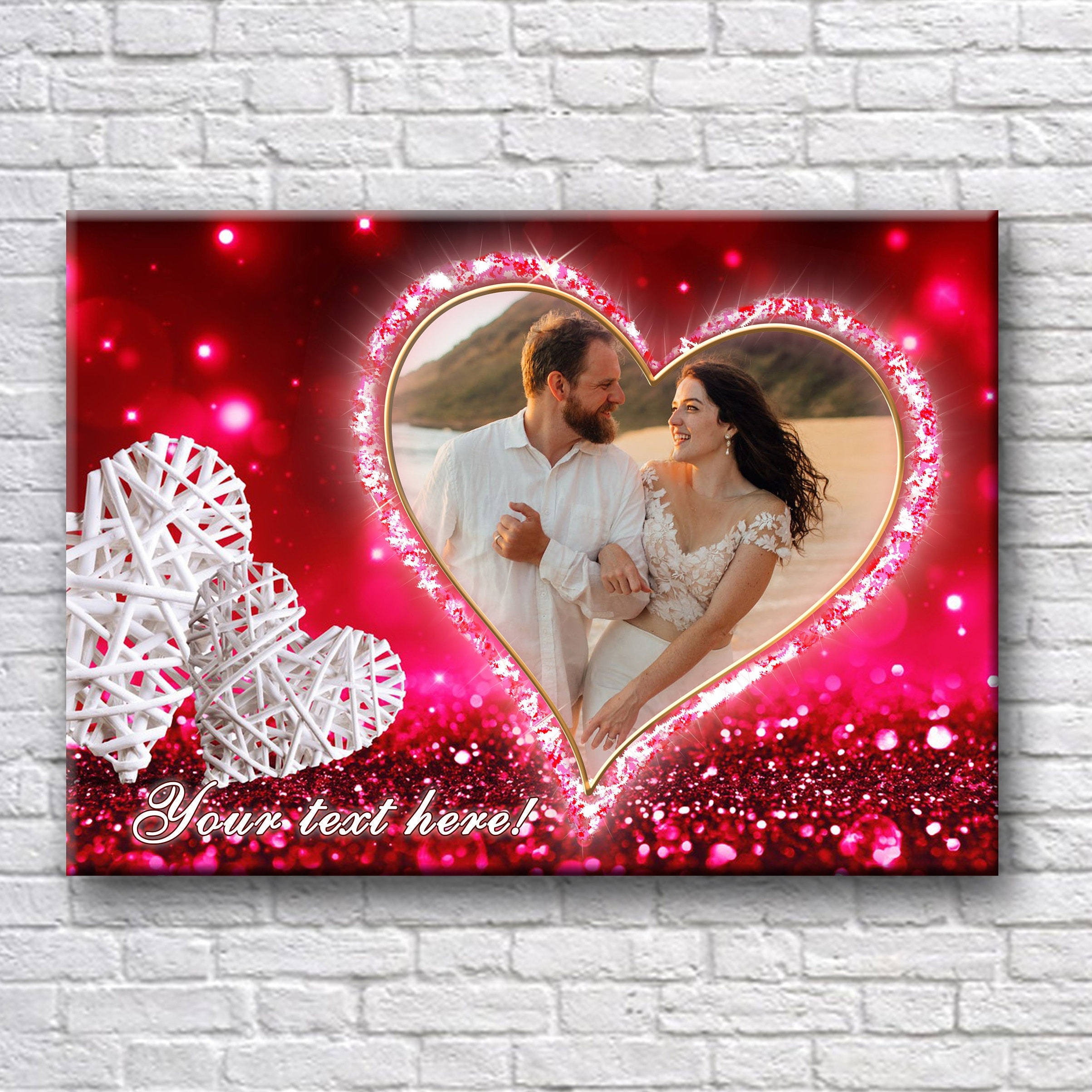 Personalized Photo Collage Wedding Gift, Personalised Photo Collage ...