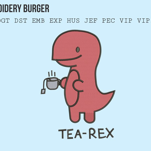 Tea Rex - Etsy