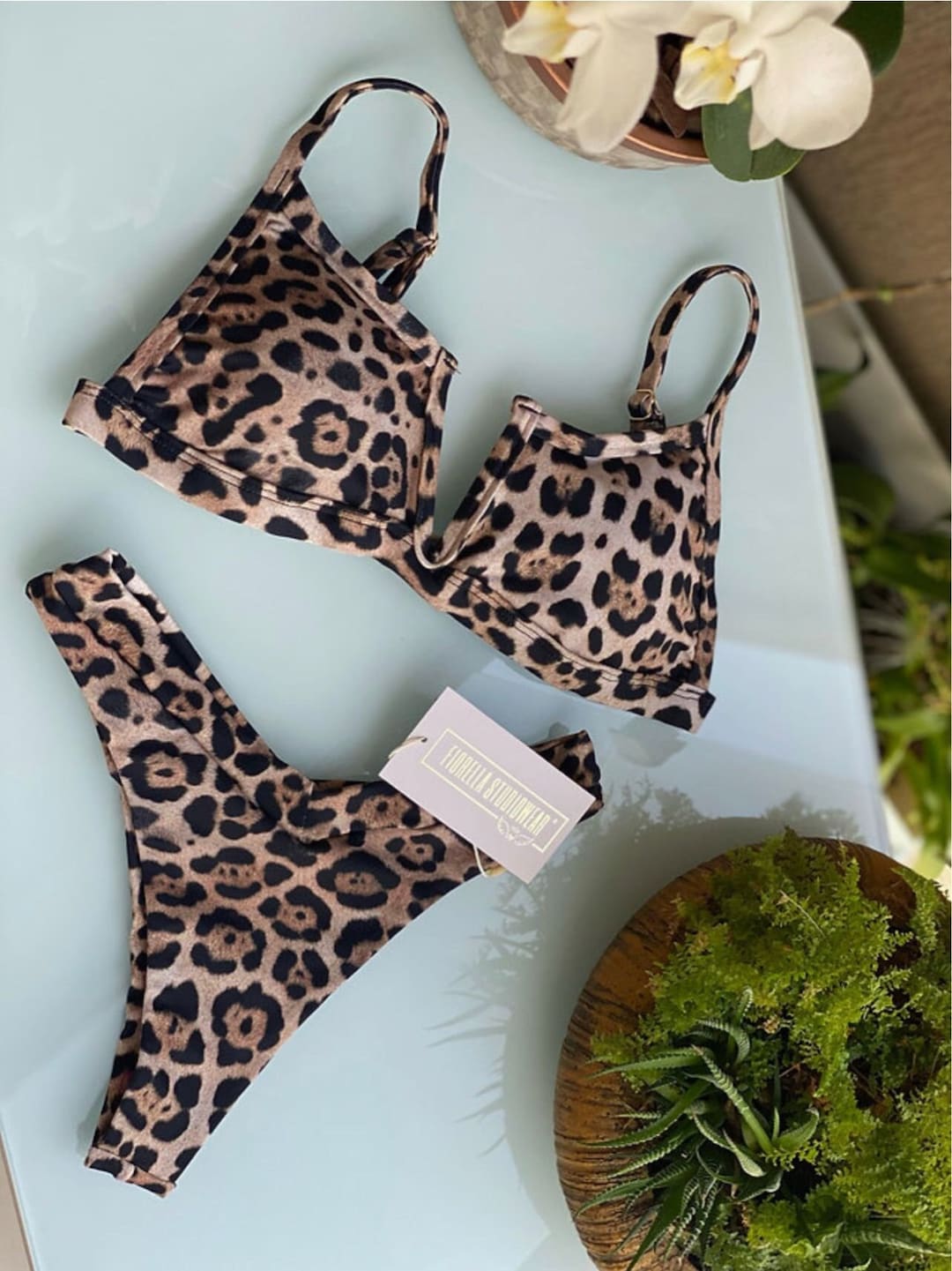 Flávia Brazilian Set 2 Pieces Bikini Beachwear - Etsy