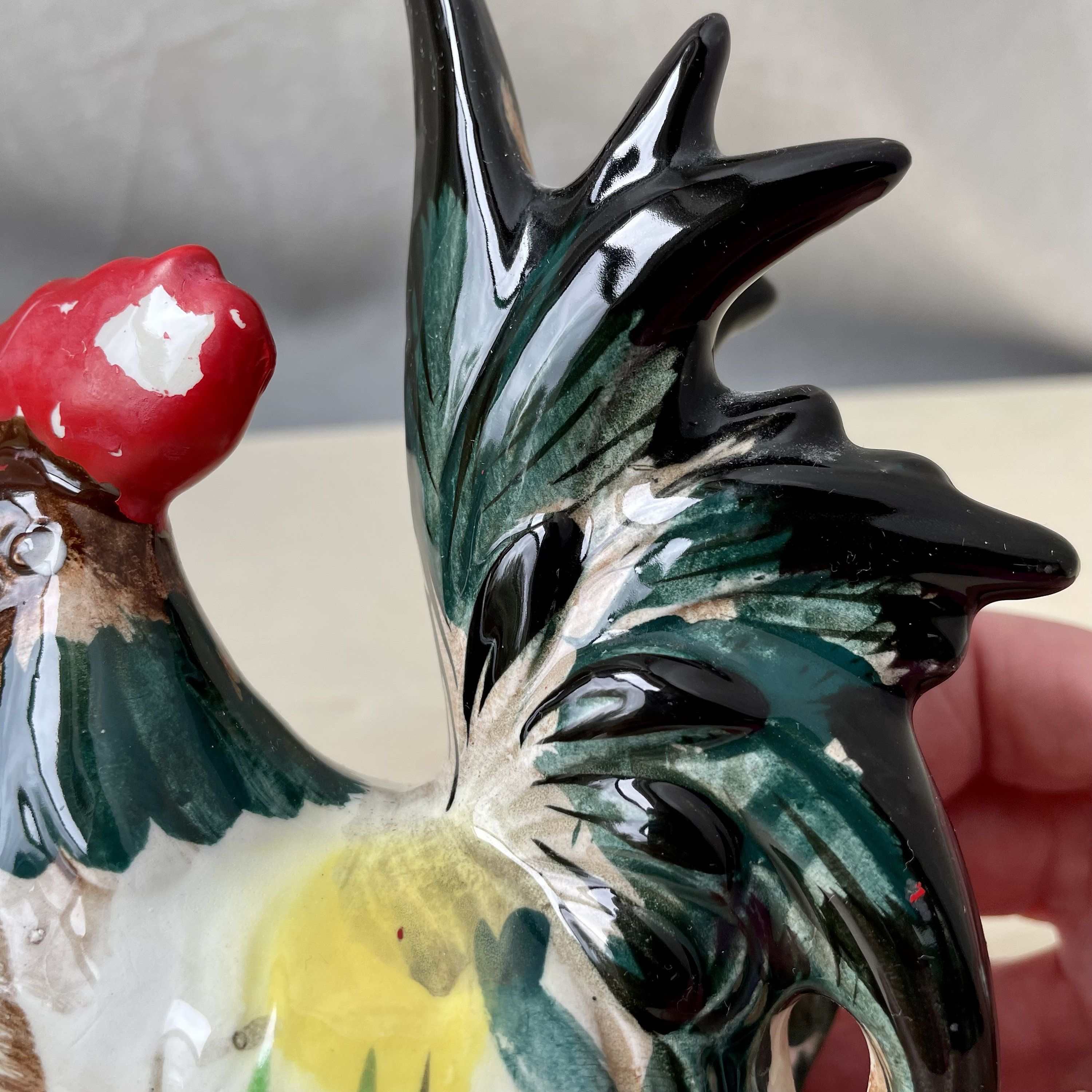 Vintage Ceramic Rooster Farmhouse Kitchen Decor Farm Kitchen - Etsy