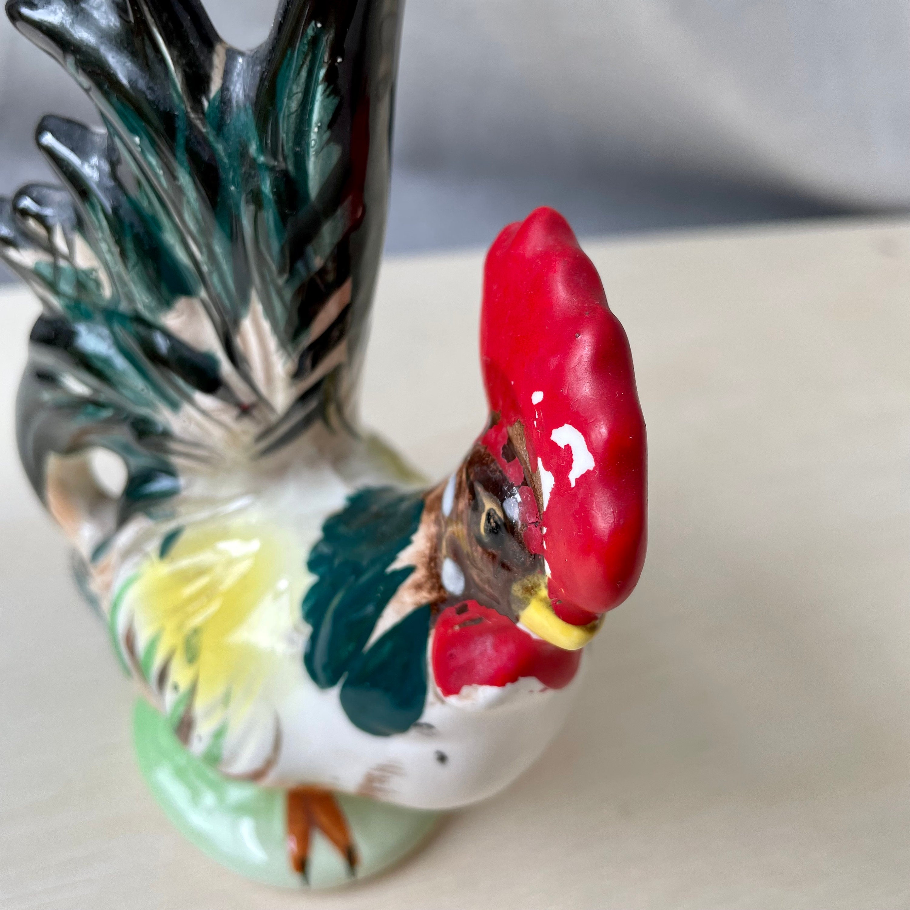 Vintage Ceramic Rooster Farmhouse Kitchen Decor Farm Kitchen - Etsy