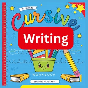 PERSONALIZED Cursive for Beginners Workbook. Cursive Writing Practice ...