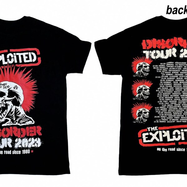 The Exploited Shirt - Etsy
