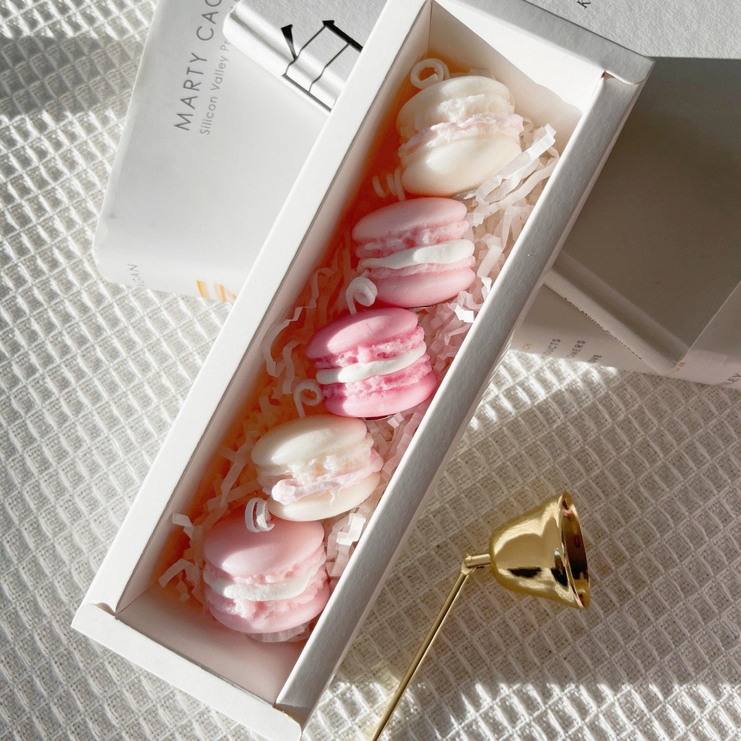Love Macaron Candles (box of 5) - Etsy
