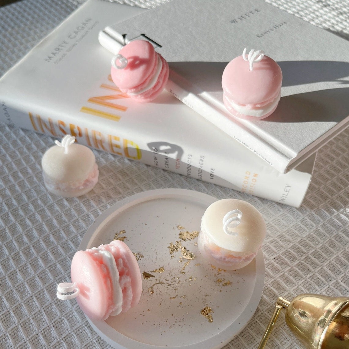 Love Macaron Candles (box of 5) - Etsy
