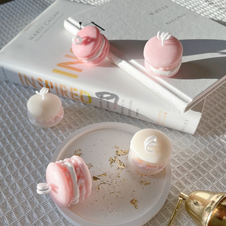 Love Macaron Candles (box of 5) - Etsy