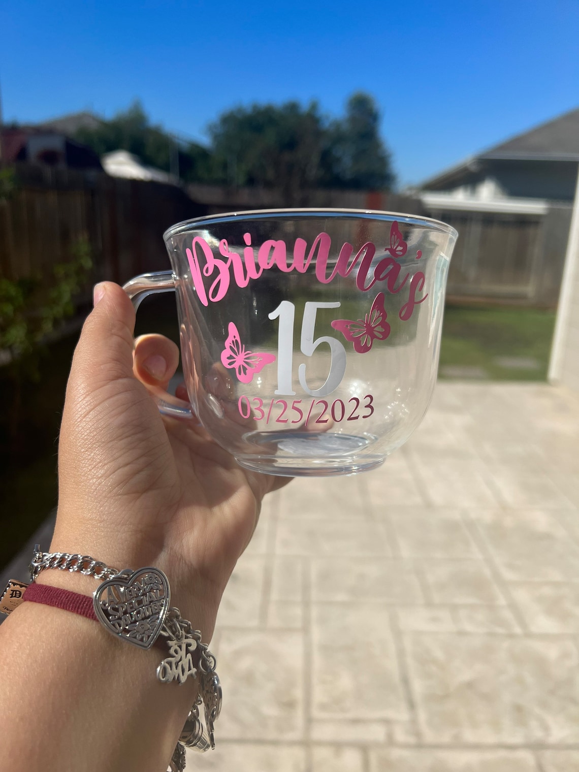 Quinceañera Decals for Cups DECALS ONLY Custom Quinceparty Favors ...