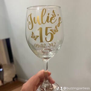 Quinceañera Decals for Cups DECALS ONLY Custom Quinceparty - Etsy