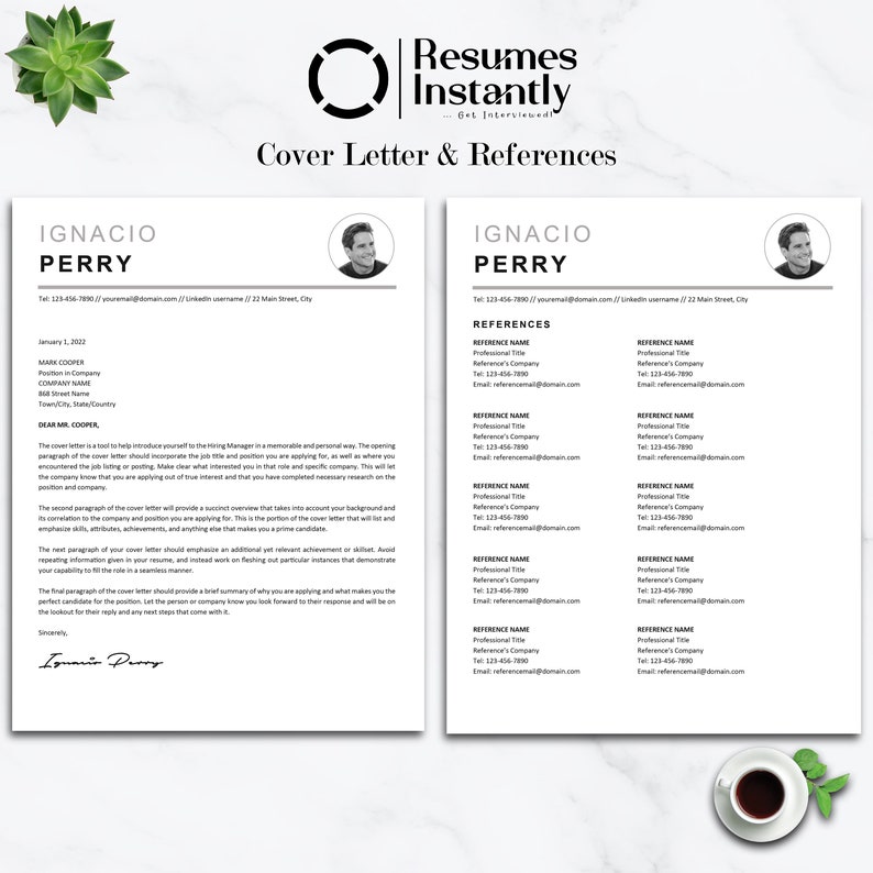 Teacher Resume for Word, Teacher CV Template, ATS Resume, Teaching ...