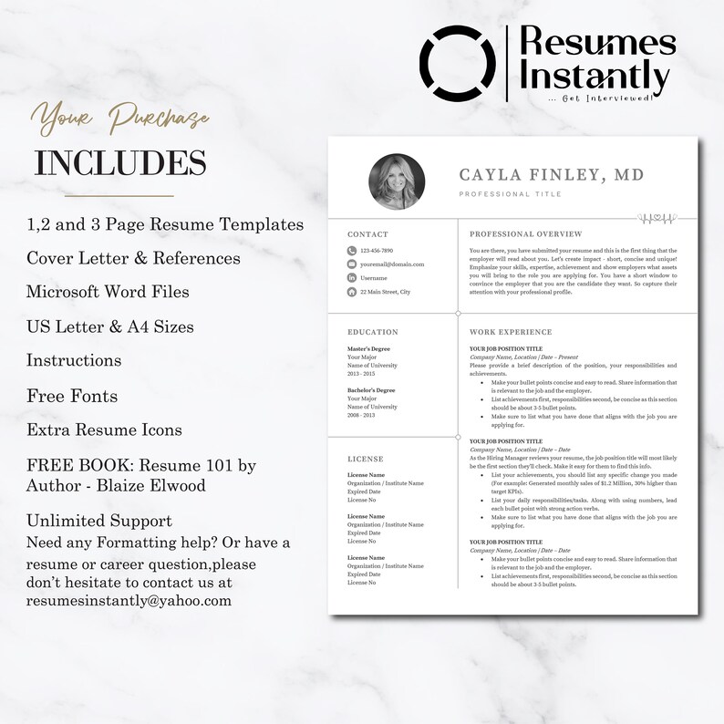Nurse Resume, Registered Nurse Resume, Medical Resume, RN Resume, LPN Resume, CNA Resume ...