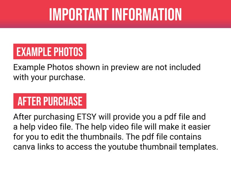 Minimalist Youtube Thumbnail Template | Youtube Channel Branding Kit ...