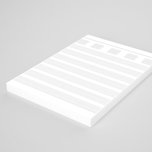 Printable Guitar TAB Music Sheets | Blank Tablature Paper | Digital ...