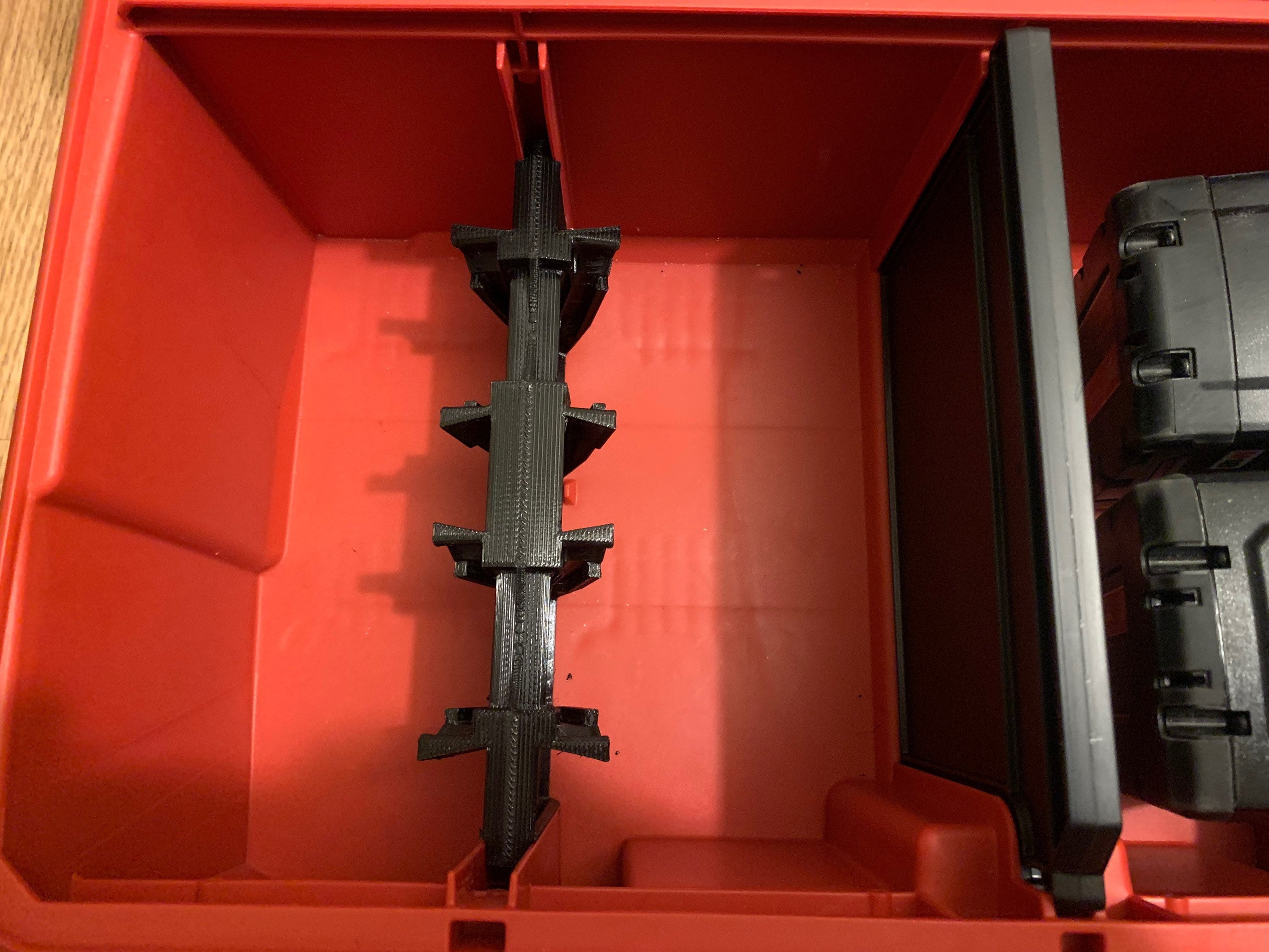 Milwaukee Deep Packout Battery Holder (4 Battery) - Etsy