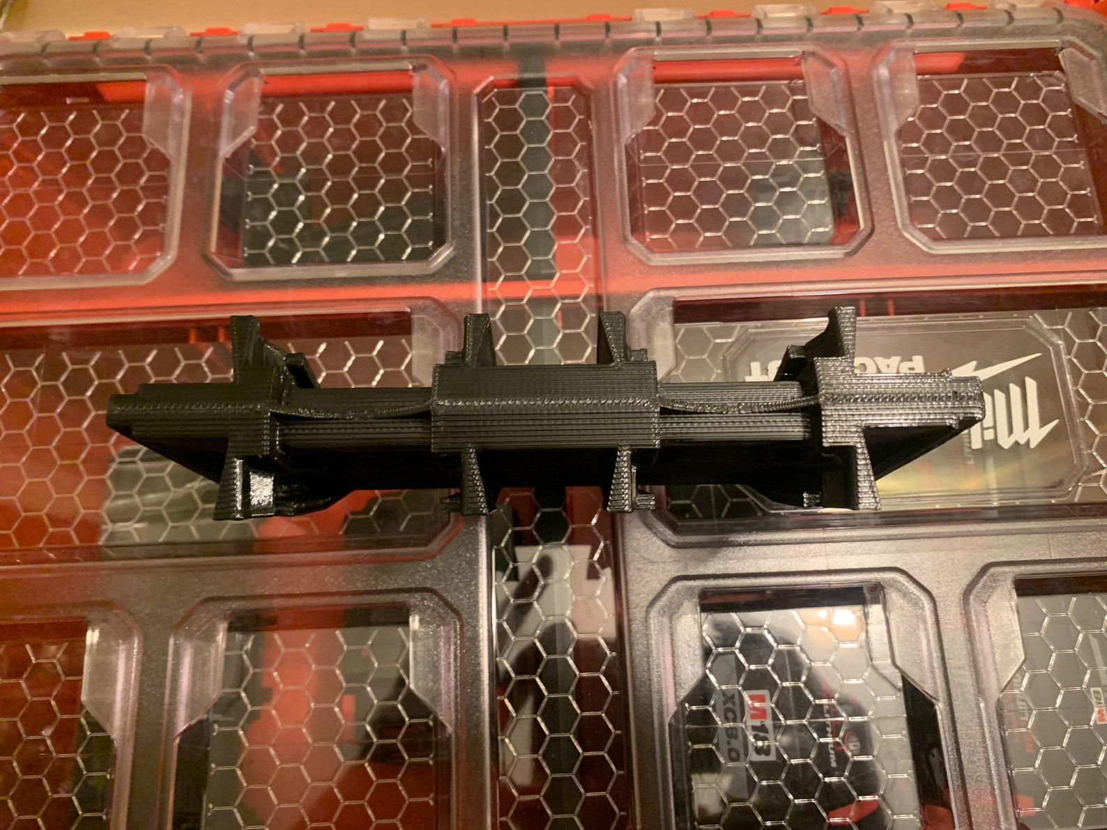 Milwaukee Deep Packout Battery Holder (4 Battery) - Etsy