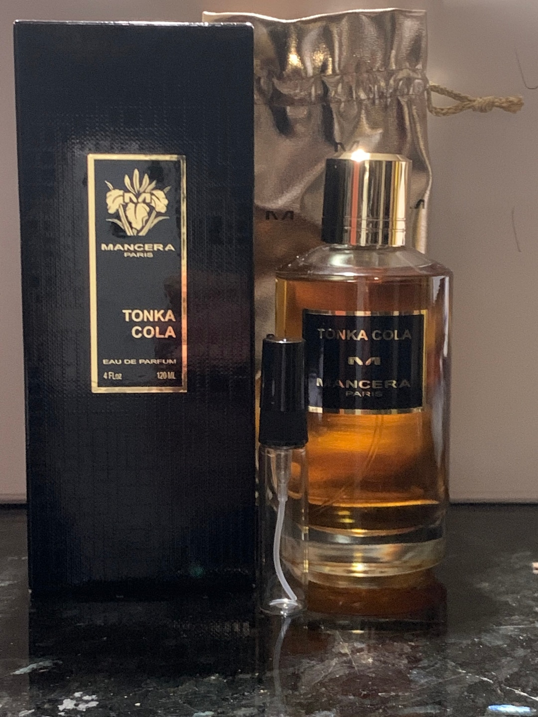 Mancera TONKA COLA EDP Decant Spray Sample - Etsy