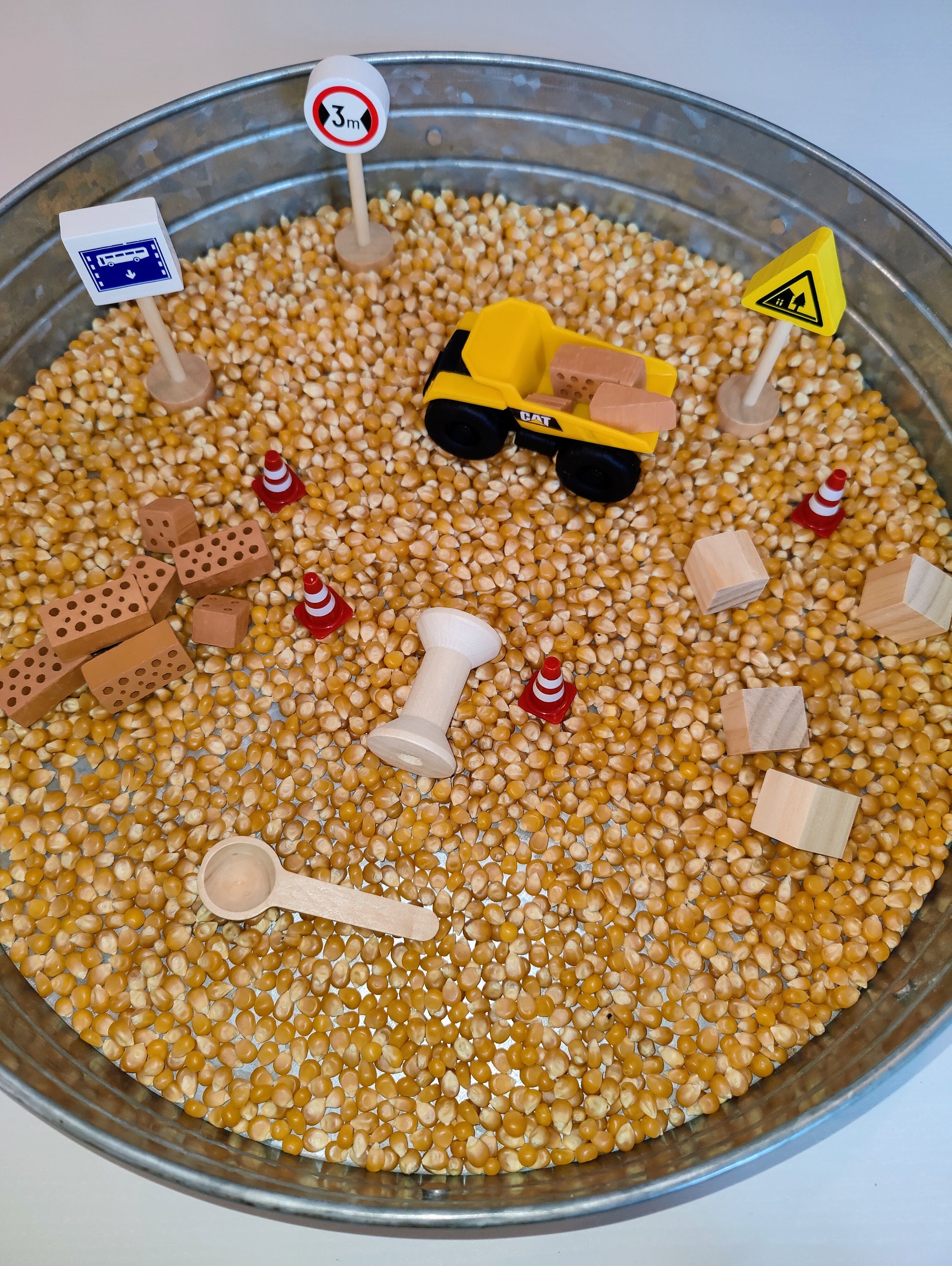 Construction Sensory Kit Sensory Bin Kids Activity - Etsy