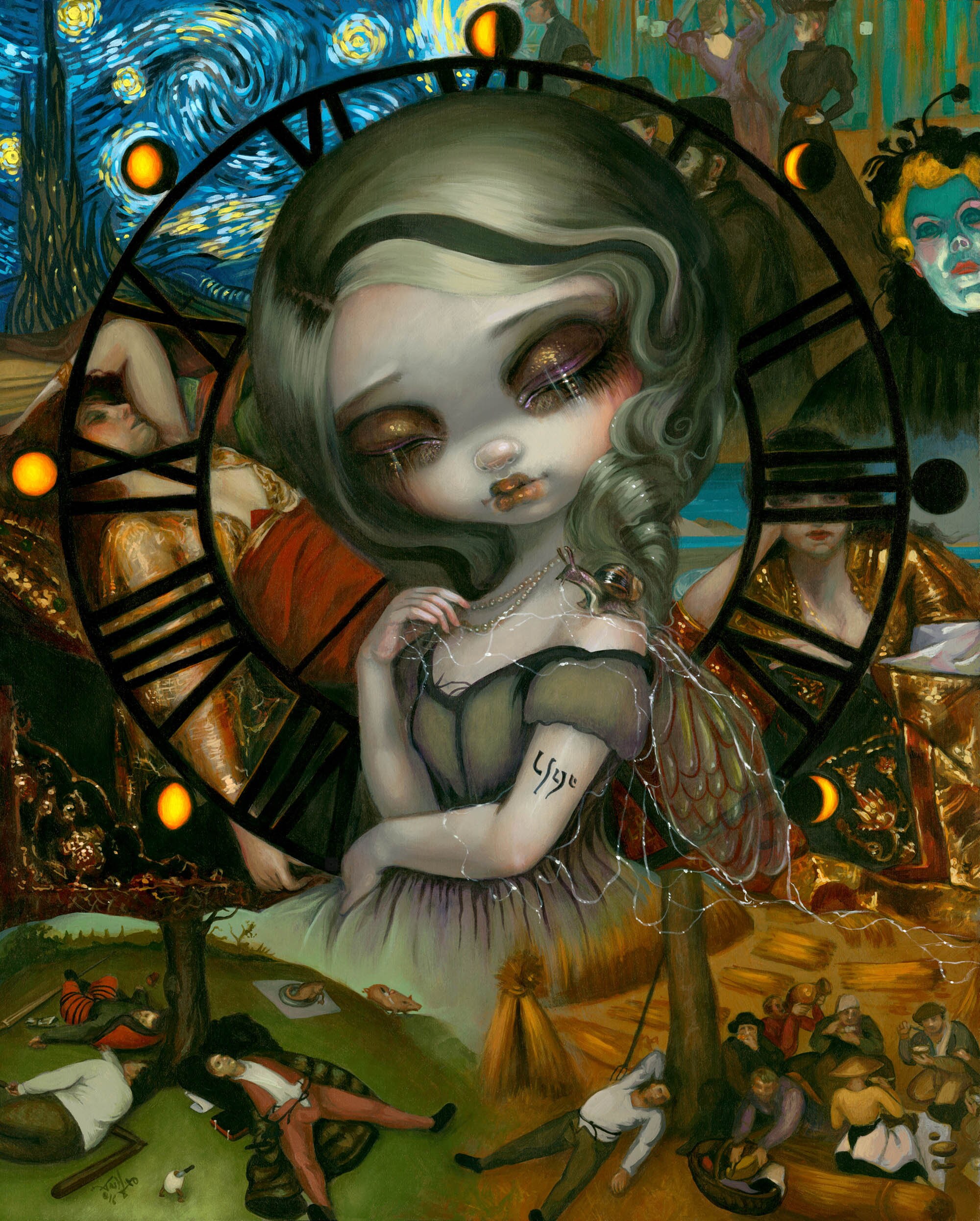 Unseelie Court: Sloth Art Print by Jasmine Becket-griffith - Etsy