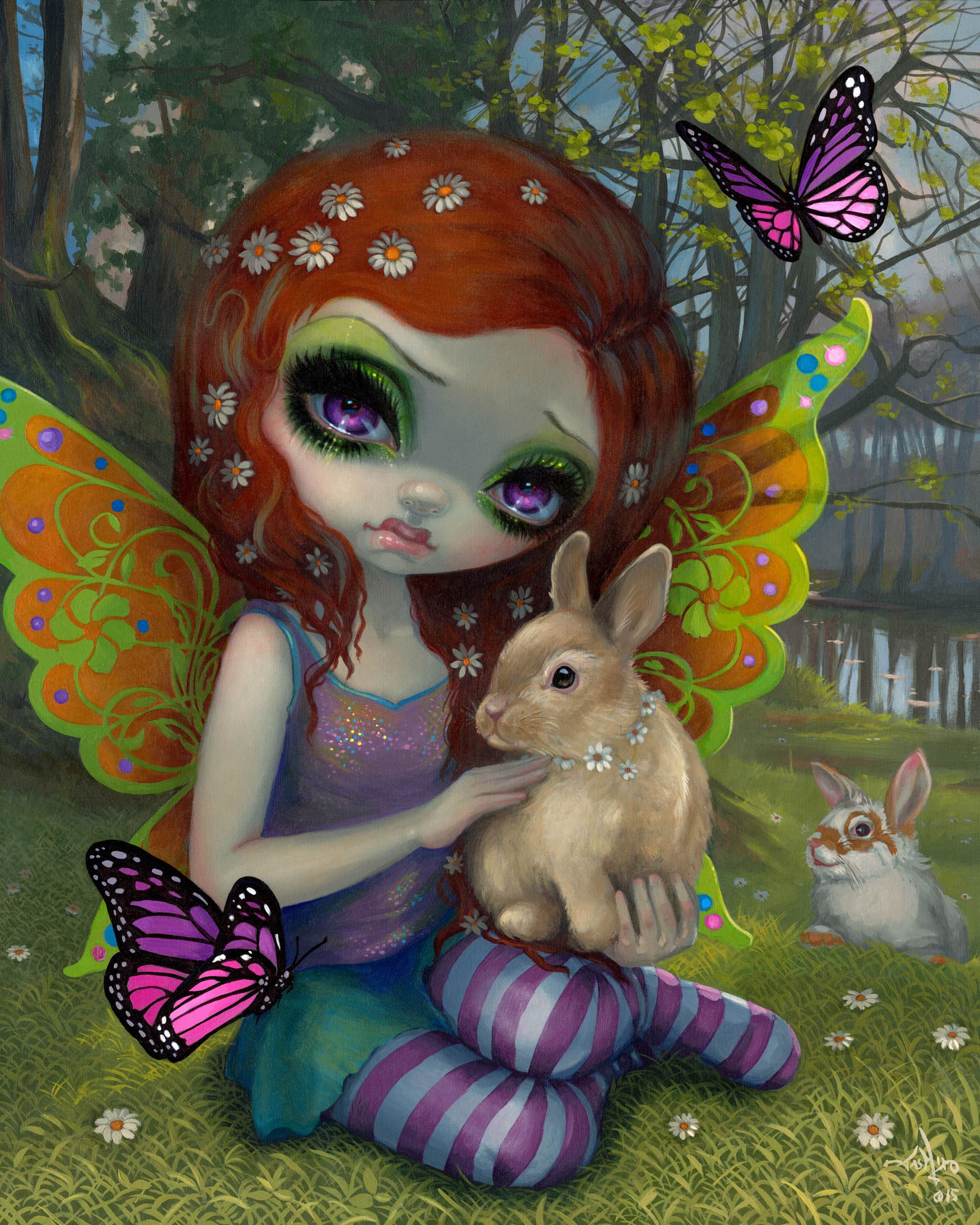 Prints Art & Collectibles Spring Art Print by Jasmine Becket-Griffith ...