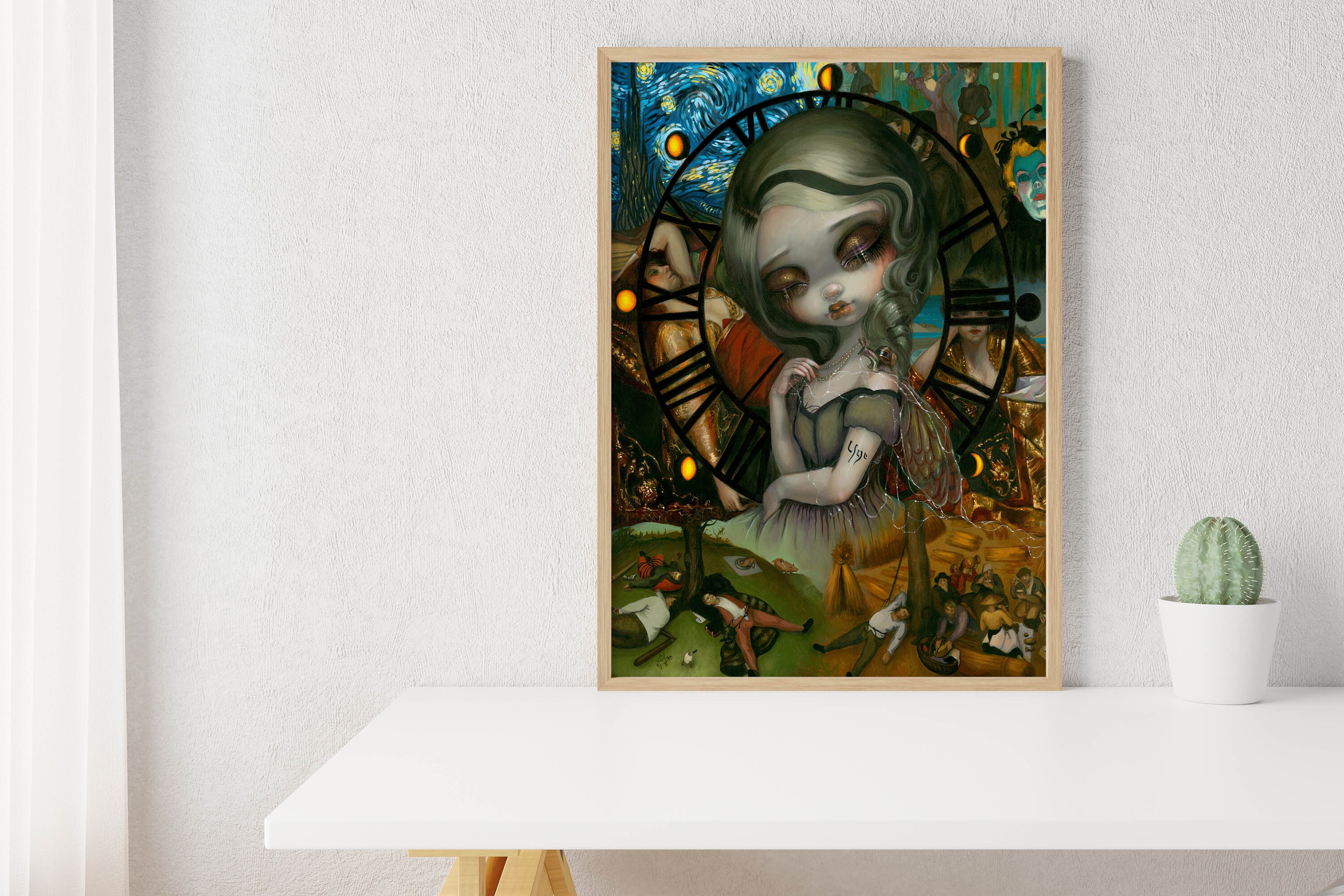Unseelie Court: Sloth Art Print by Jasmine Becket-griffith - Etsy