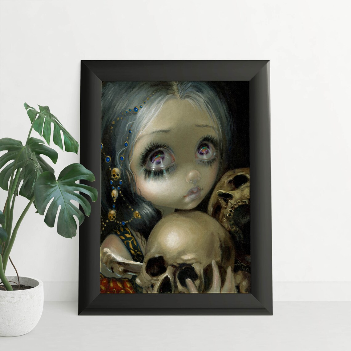 Ossuary: the Collector Art Print by Jasmine Becket-griffith Surreal Big ...