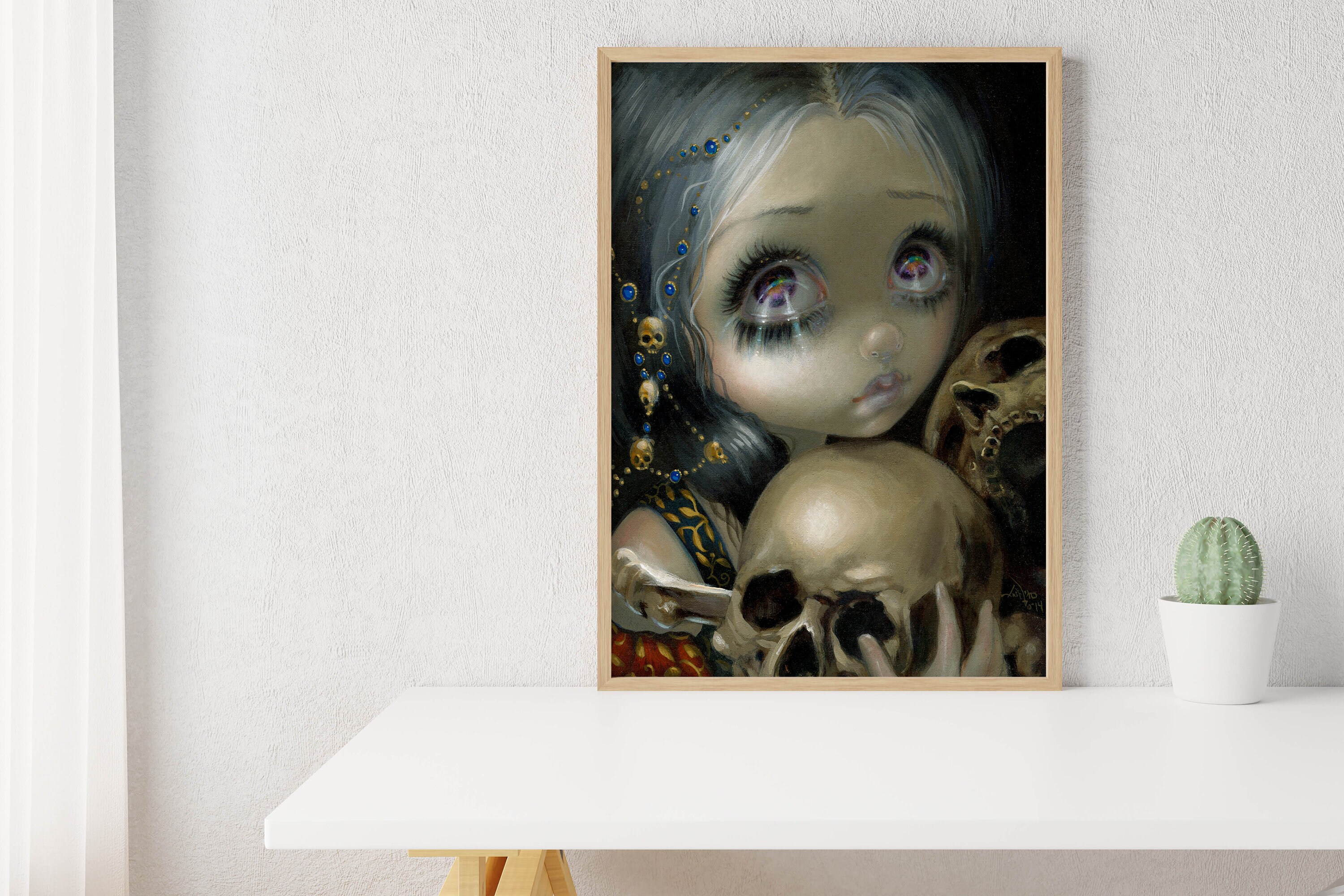 Ossuary: the Collector Art Print by Jasmine Becket-griffith Surreal Big ...
