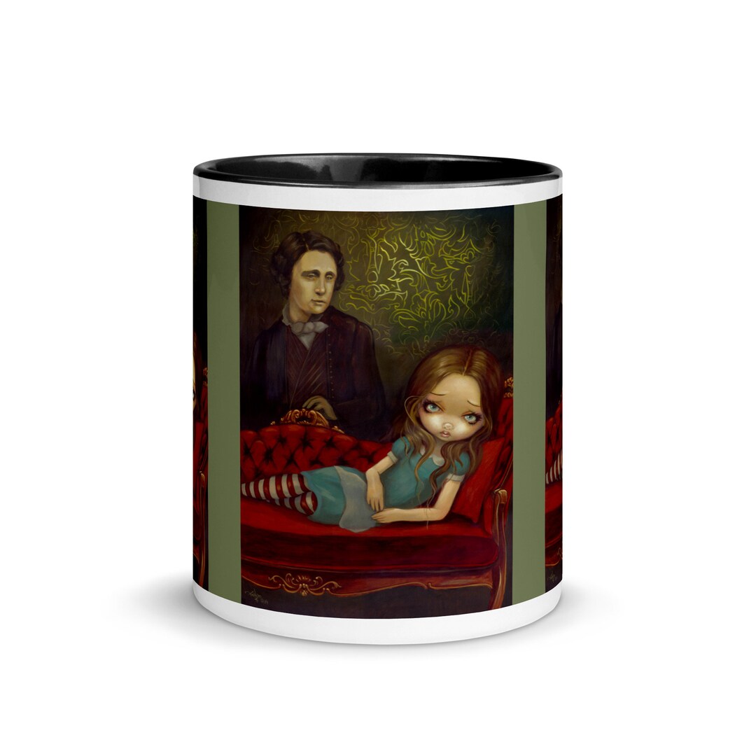 Alice and Lewis - Black Interior - Strangeling Art - Jasmine Becket ...