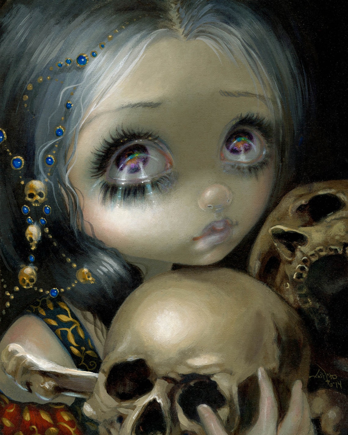 Ossuary: the Collector Art Print by Jasmine Becket-griffith Surreal Big ...