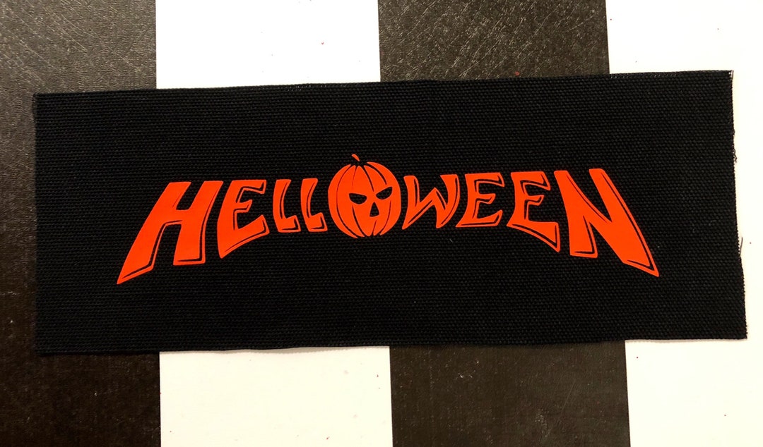 Helloween Cloth Patch - Etsy