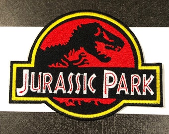 Jurassic Park Name Patch - Etsy