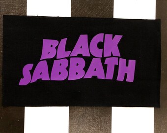 Black Sabbath Back Patch - Etsy