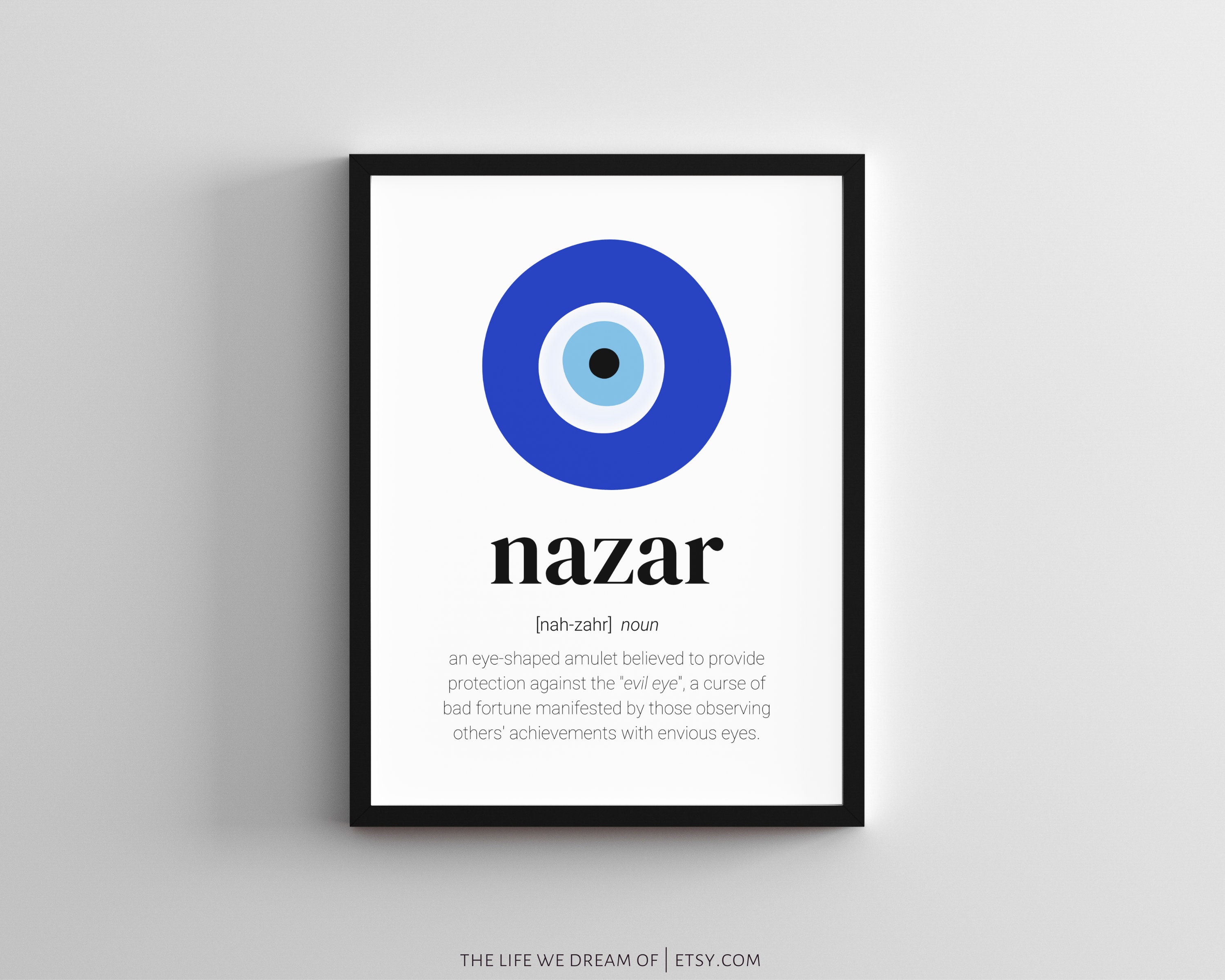 Evil Eye Poster Evil Eye Definition Poster Turkish Nazar Sites unimi it