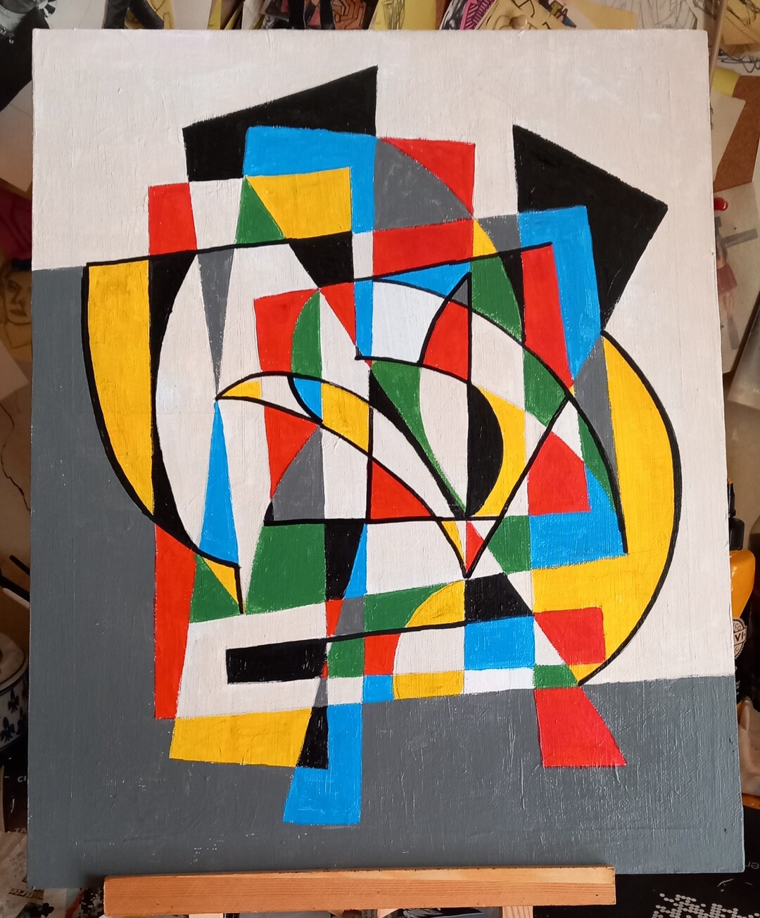 Cubist Composition 20230701 - Etsy