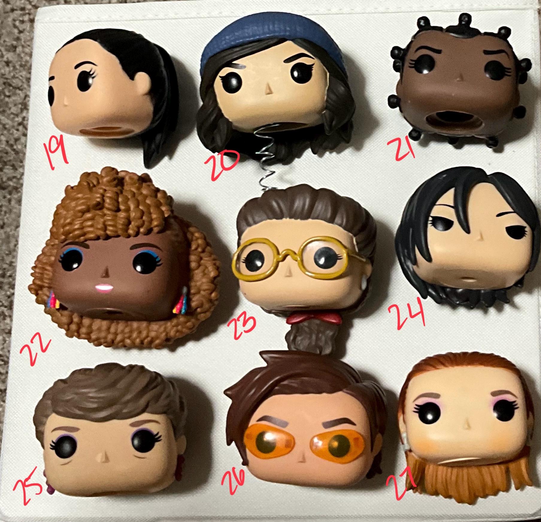 Funko Female Heads - Etsy