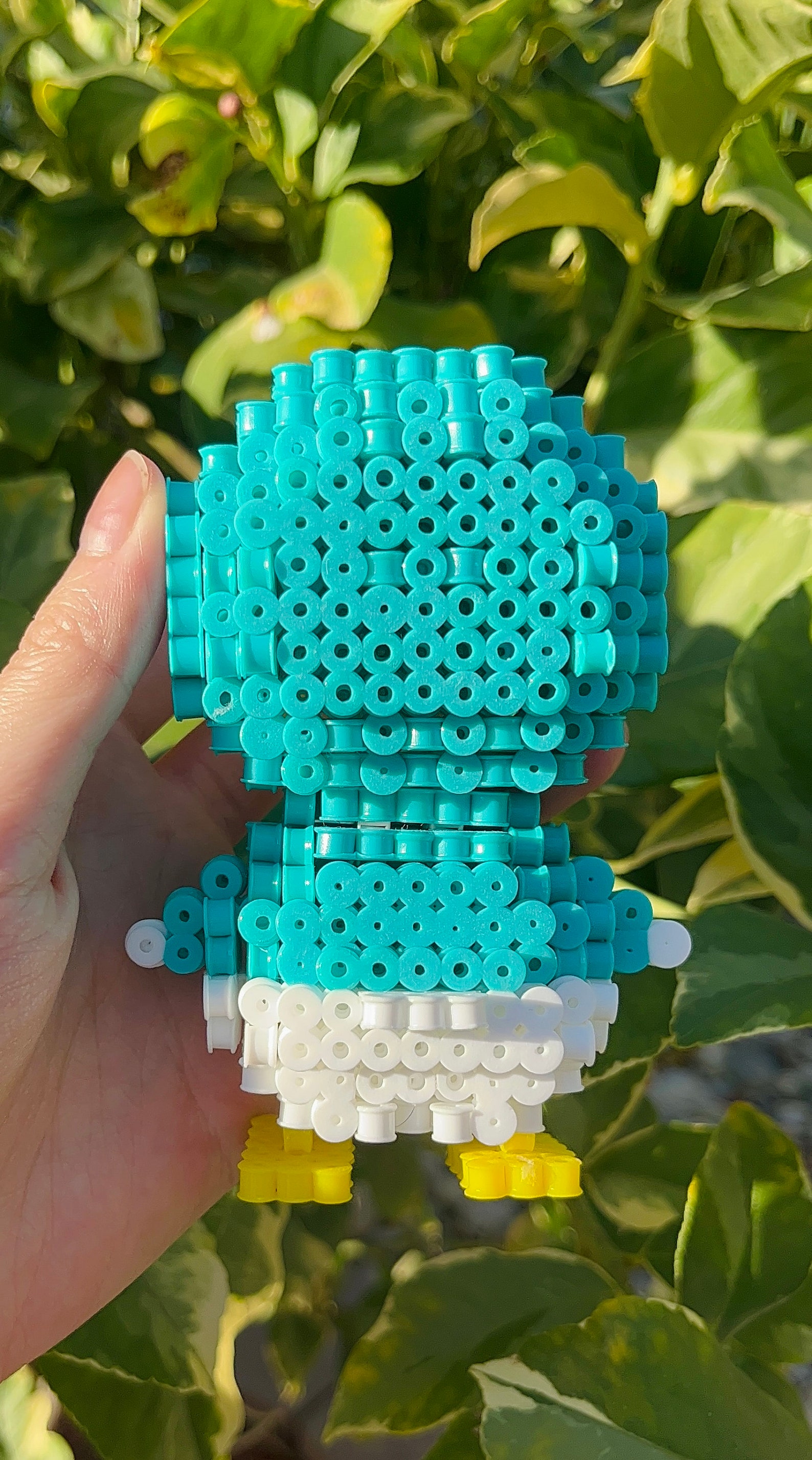 Donald Duck 3d Perler Etsy