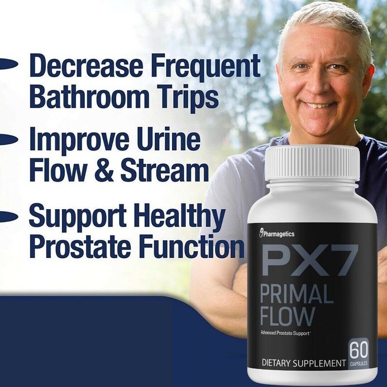 PX7 Primal Flow Advanced Prostate Support 60 Capsules - Etsy PX7 Primal Flow Advanced Prostate Support 60 Capsules - Etsy