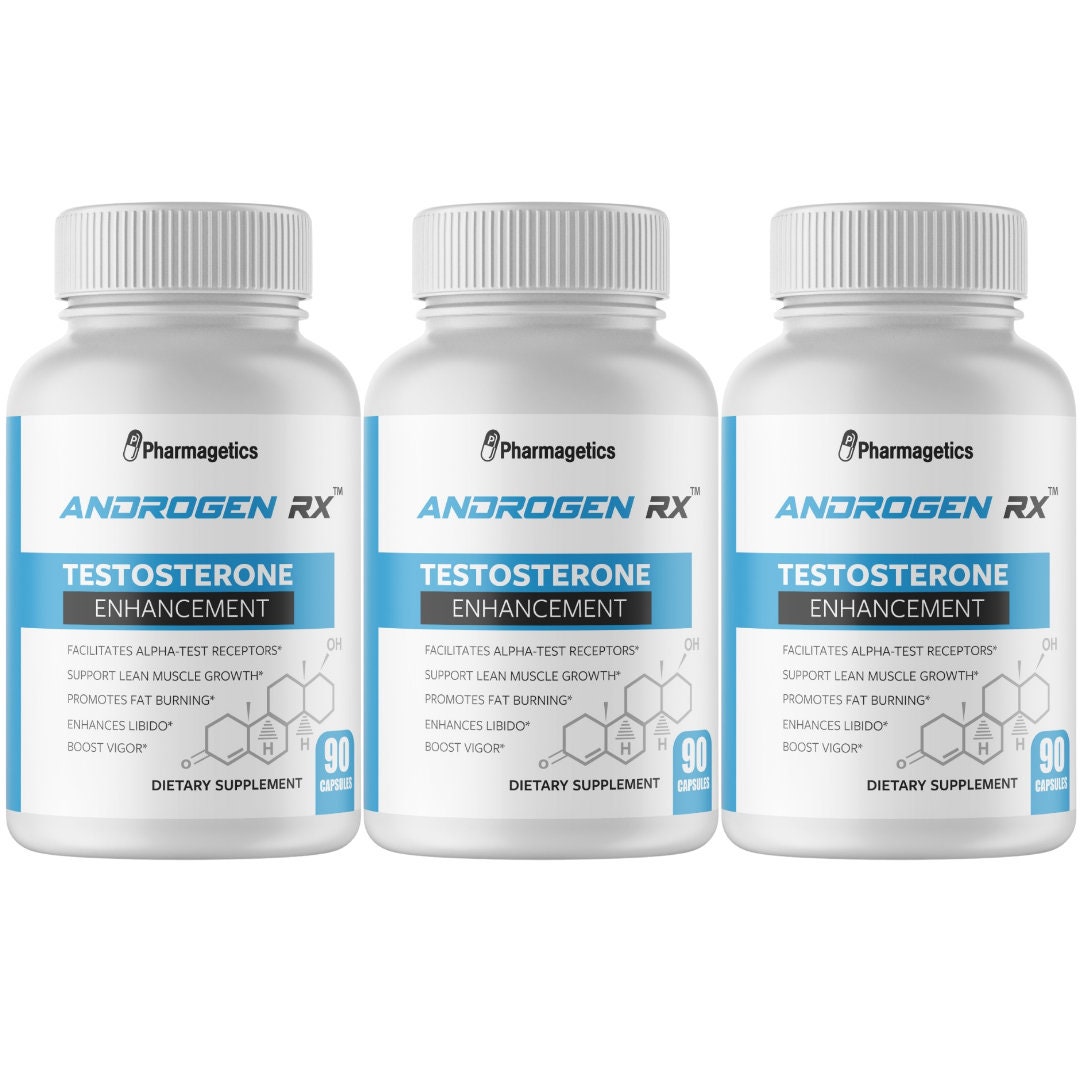 Androgen Rx Supplement & Alpha Receptor Inhibitor 90 Ct. - Etsy