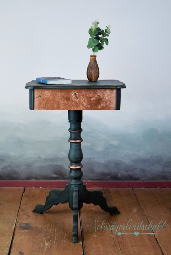 Noble Side Table theo High Table in Bottle Green | Etsy