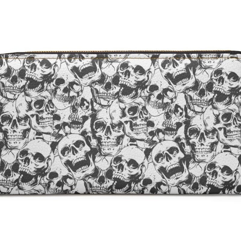Skull Wallet - Etsy